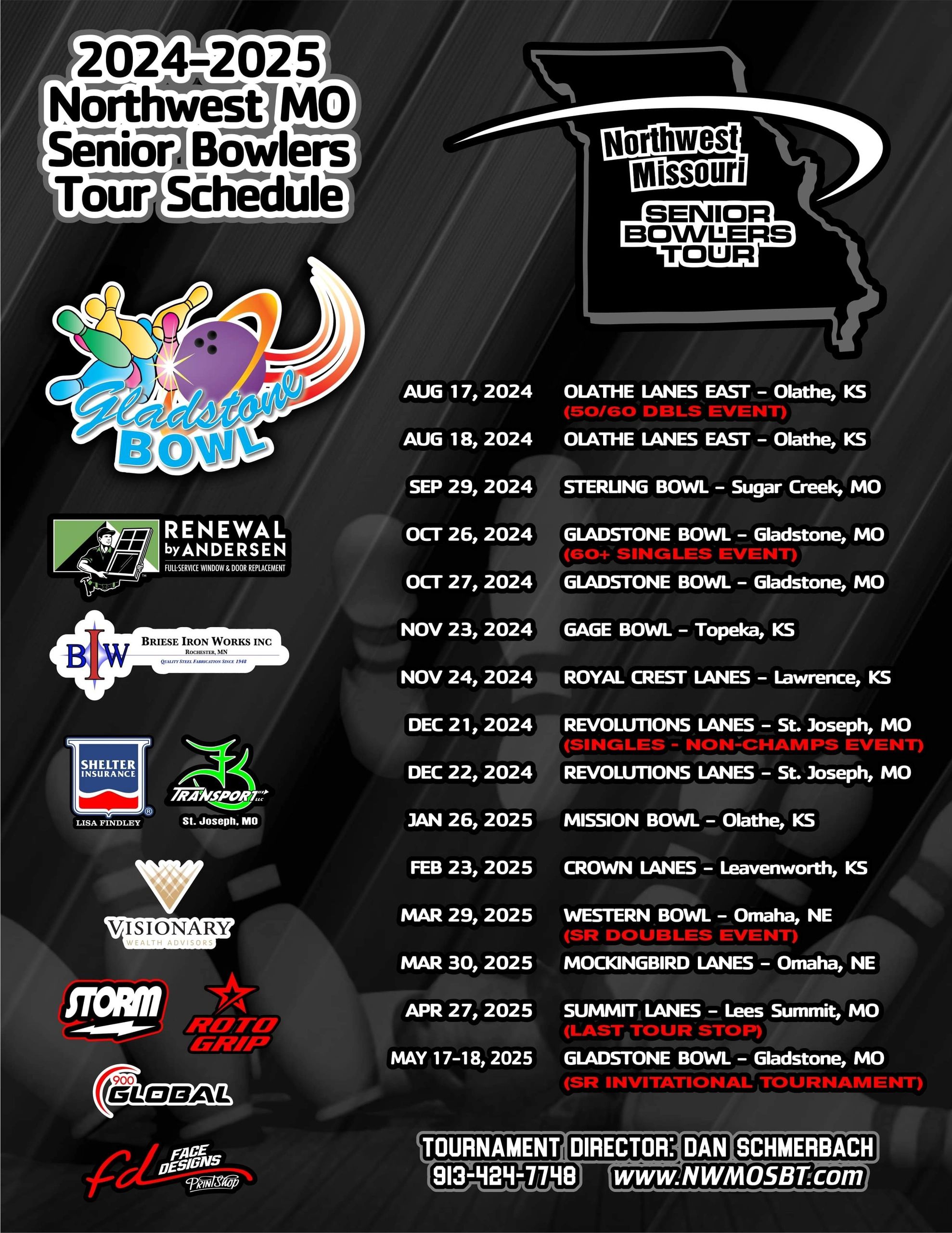 2024-2025 Tour Schedule Release