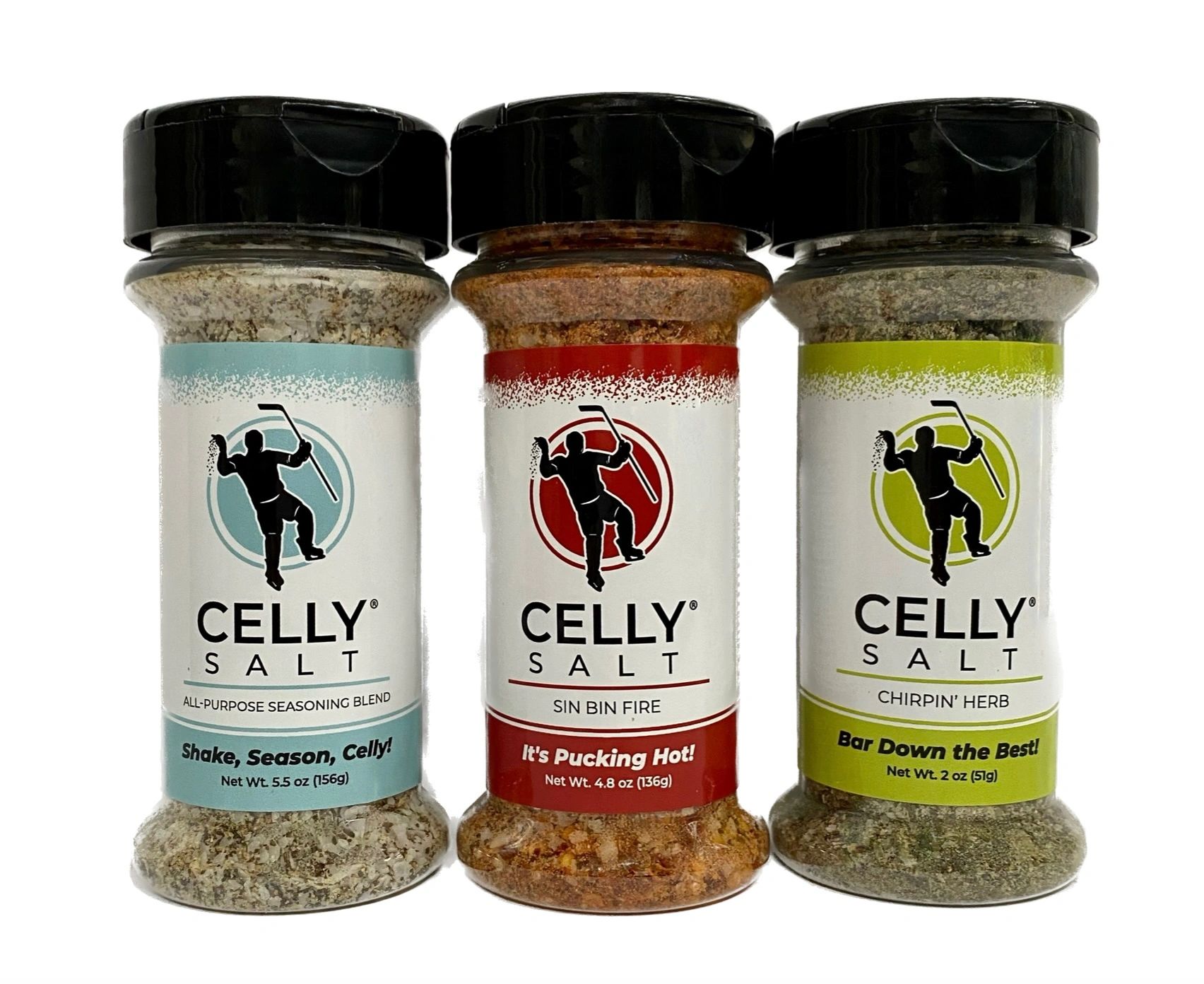 Celly Salt - All Purpose Seasoning, Celebration, Hockey