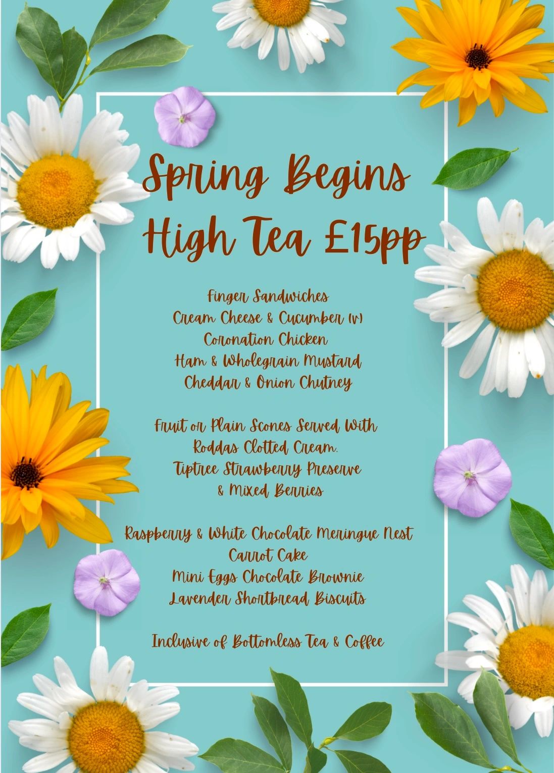Spring Begins High Tea