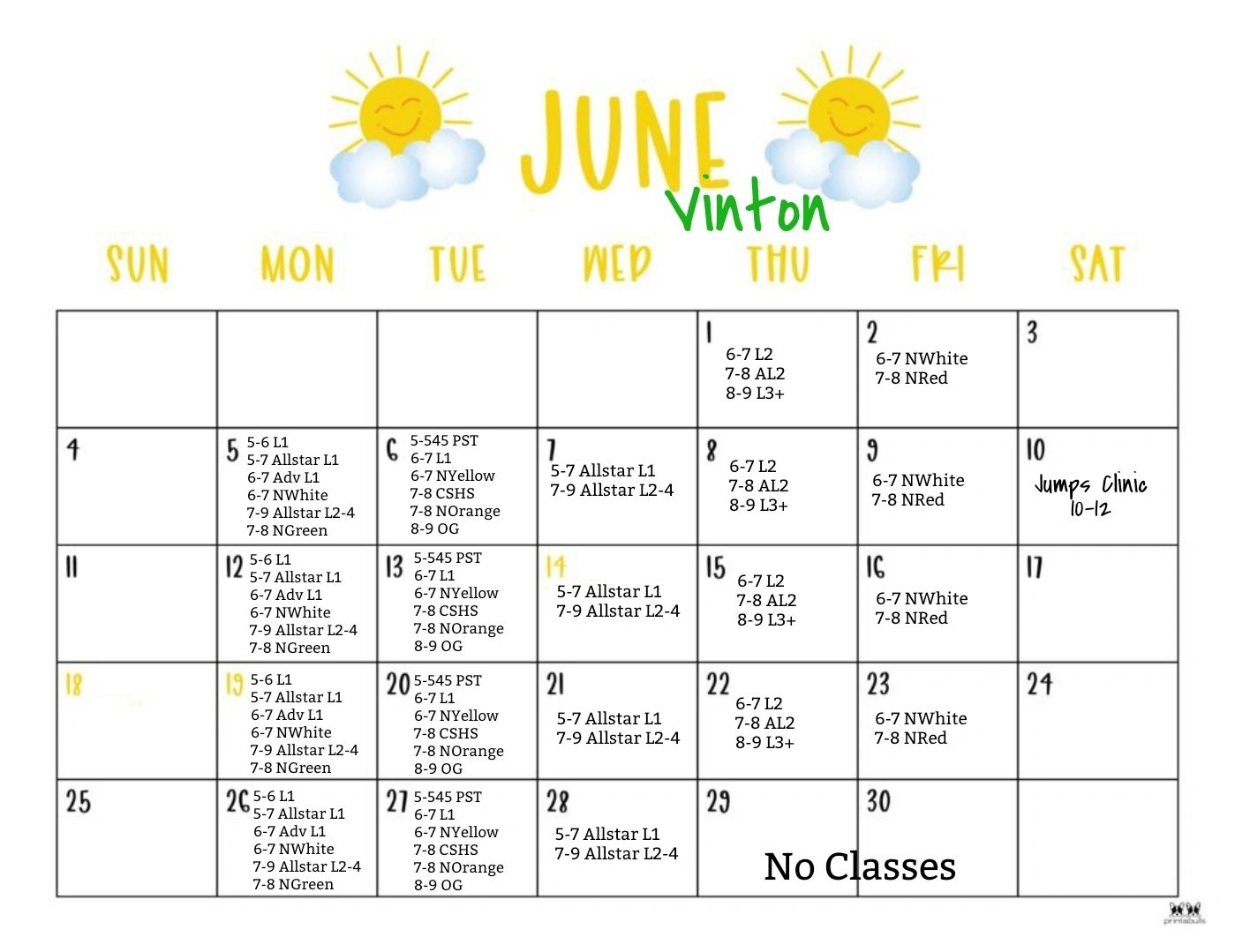 Classes | Defy Gravity Training Center