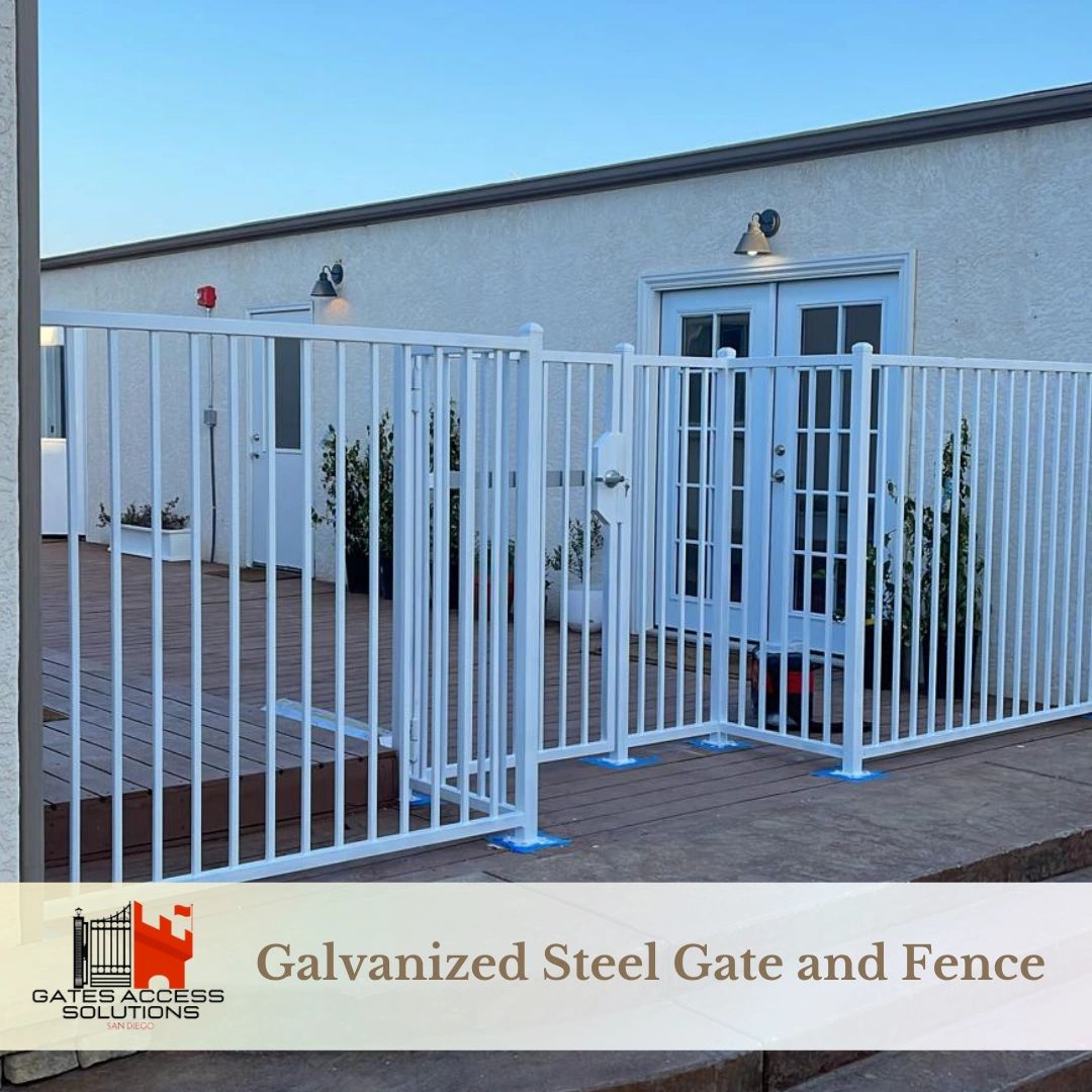 Galvanized Steel Gate and Fence