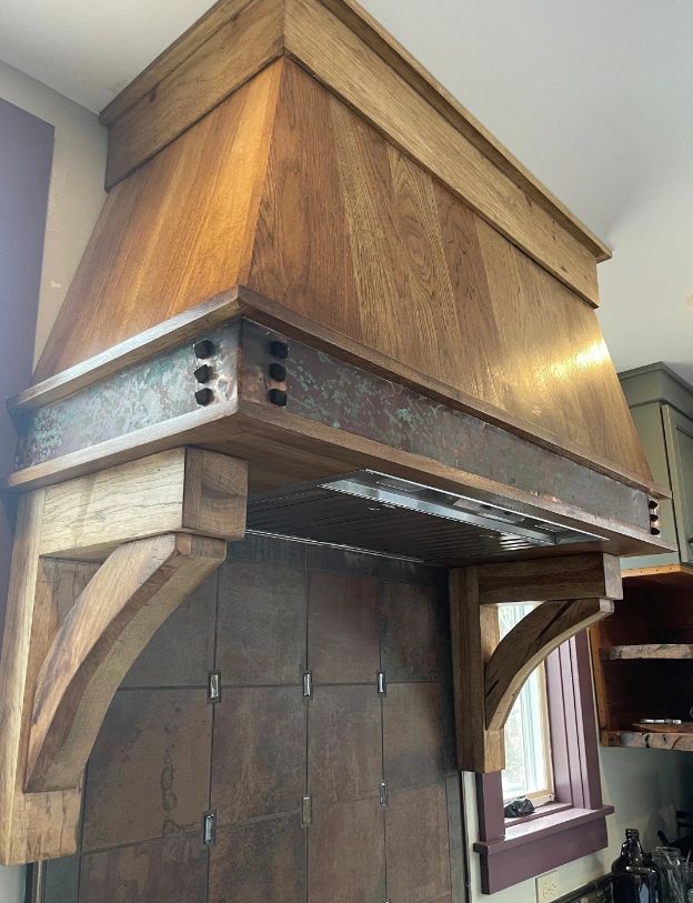 CUSTOM - Wooden Hood Vent - Standard and custom sizes available with ...