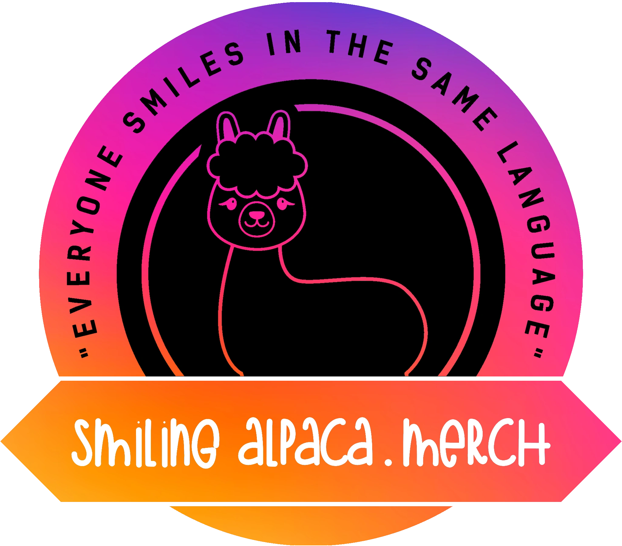 Smiling Alpaca Merch