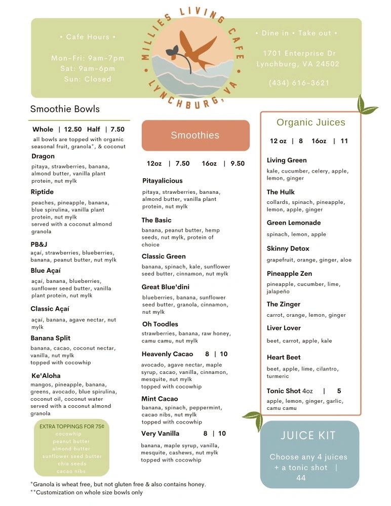 Millie's Living Cafe