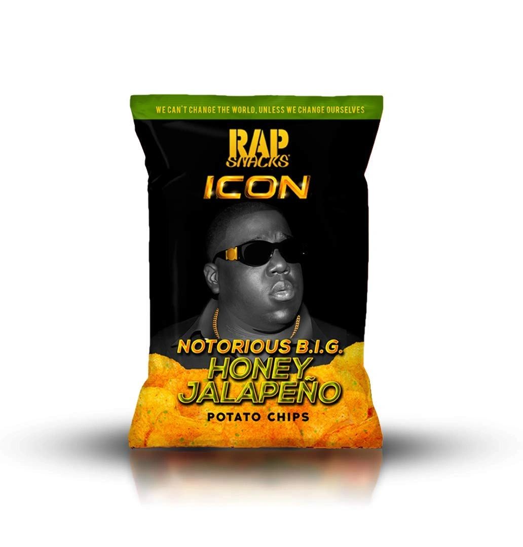 Rap Snacks Icon: Notorious B.I.G Honey Jalapeno