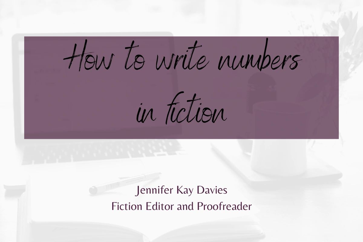 How to write numbers in fiction