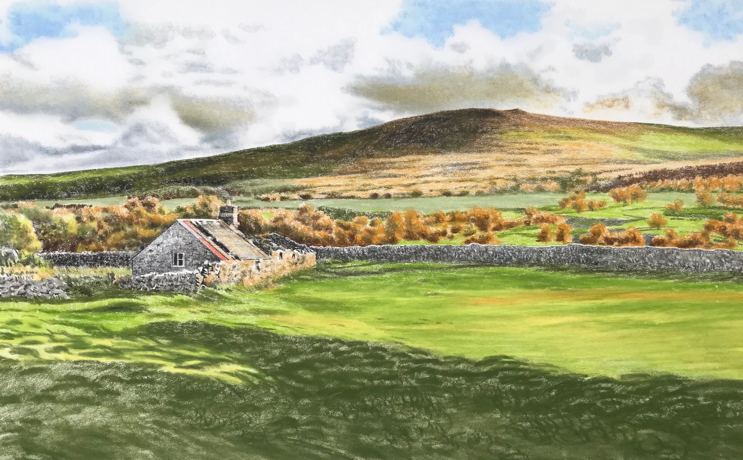 Alwyn Dempster Jones - Alwyn Dempster Jones Art Wales Welsh Landscape ...