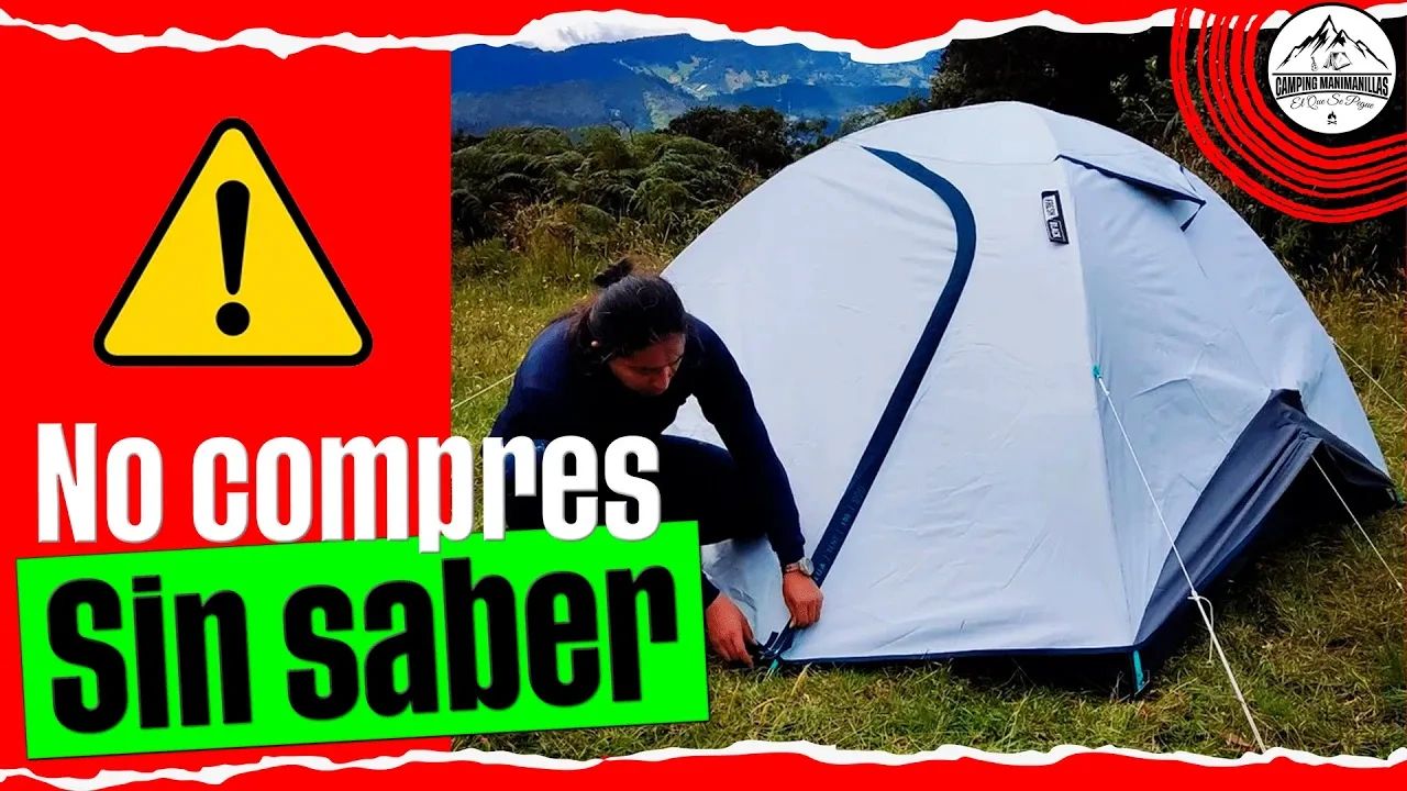 Carpa Quechua MH100 3p Fresh And Black