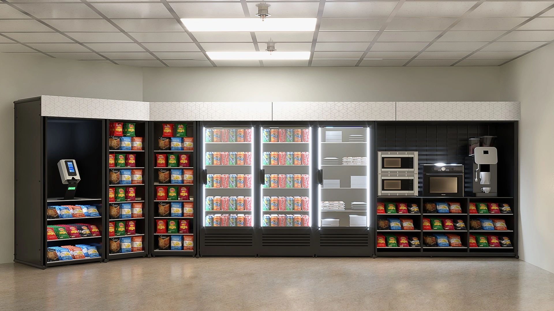 Beverage Vending, Micro Markets, Vending - VendWise - Rochester, New York