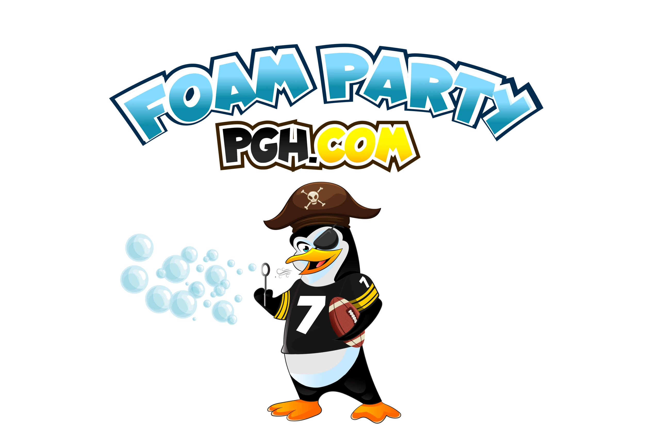 Foam Party Logo at James Silvers blog