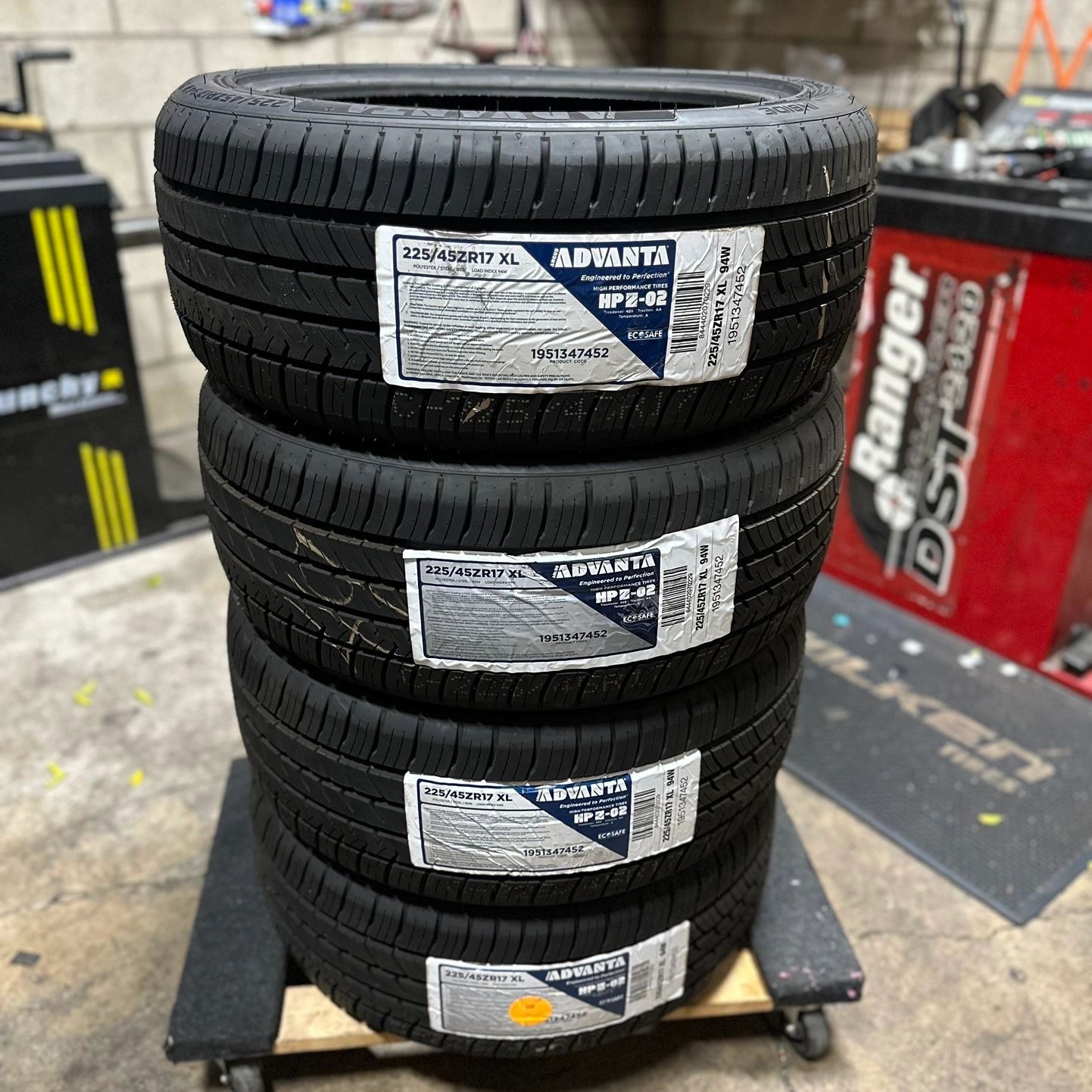 4) New Tires 195/65R15 Advanta