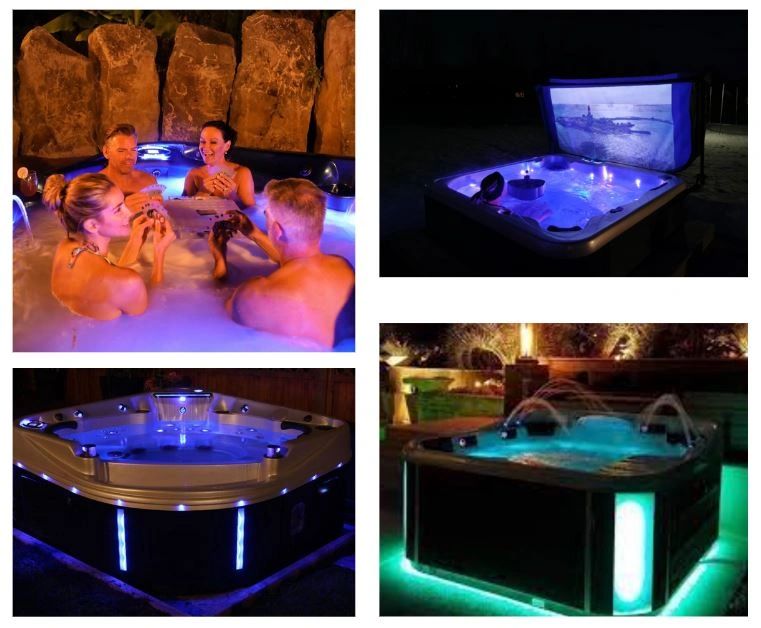 Hot Tub Lighting Ideas to Set the Mood
