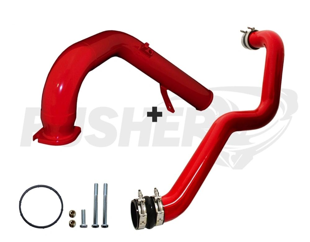 Pusher Max HD Charge Tube Package for 2006-2010 Duramax LBZ/LMM Trucks