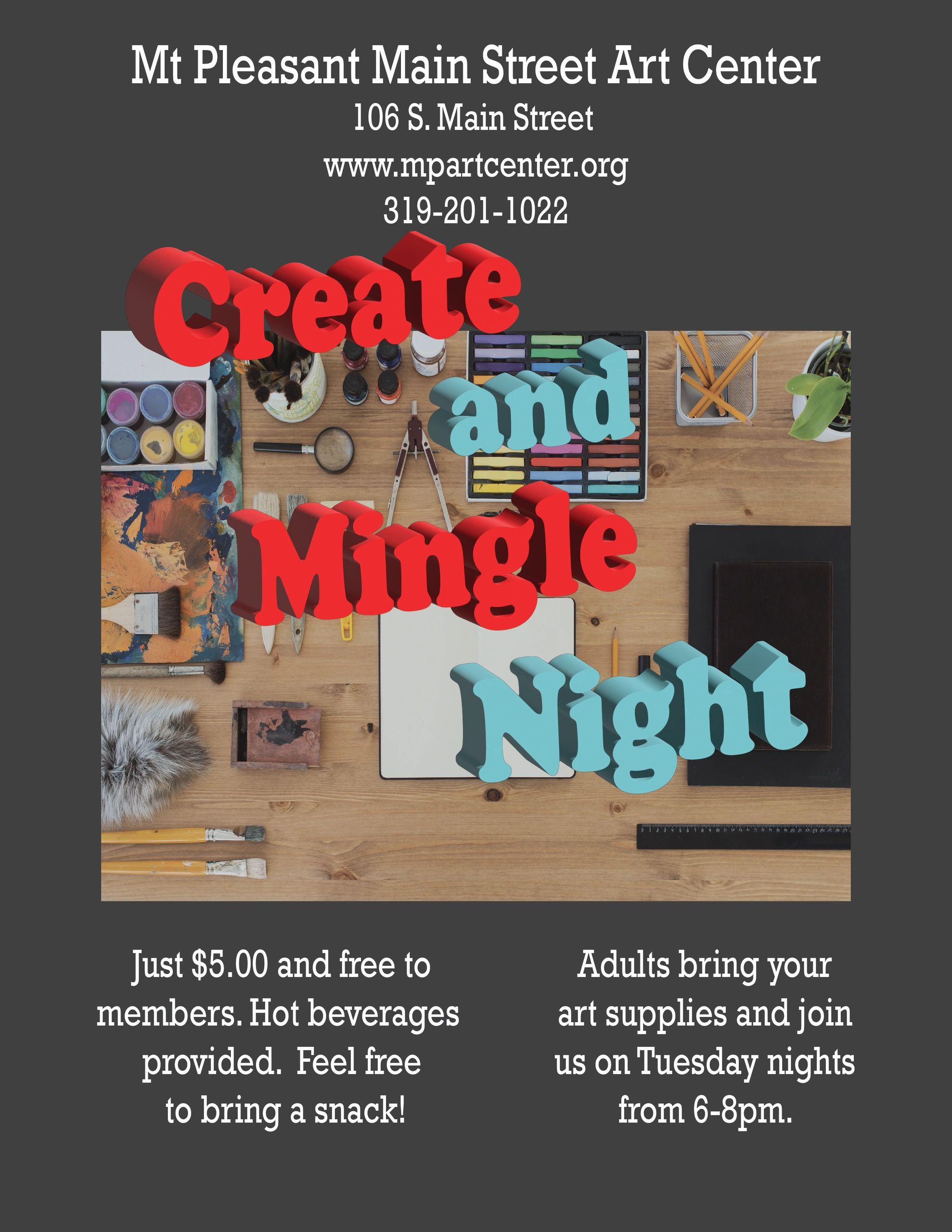 What Is Create and Mingle Night?