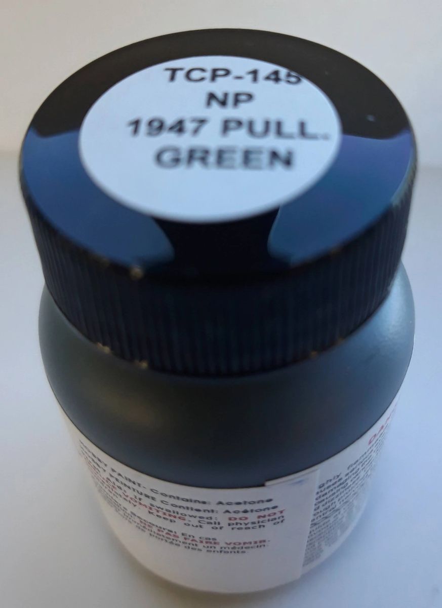 Tru-Color Paint 1 fluid oz Bottle, Northern Pacific 1947 Pullman Green ...