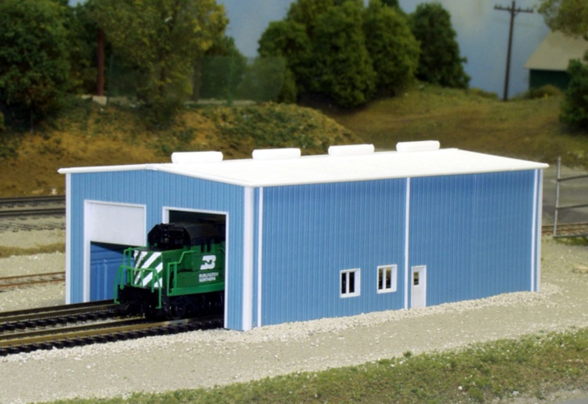 Pikestuff "N" Scale American Building Kit Enginehouse. For Details See ...