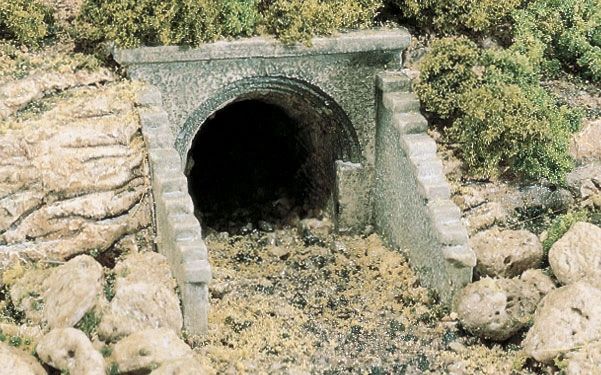 Woodland Scenics "HO" Scale Culverts (Two Masonry Arch Culverts). C1263