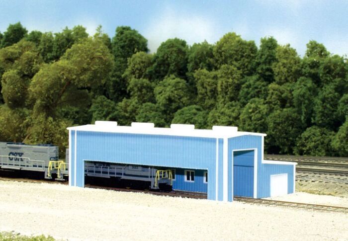 Pikestuff "N" Scale"Building Kit. Atkinson Engine Facility. For Details ...