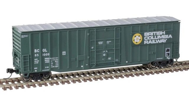 Atlas "N" Scale Freight Car, NSC 5277 PD Boxcar British Columbia ...