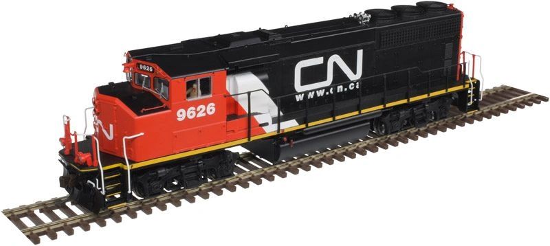 Atlas "N" Scale Locomotive, GP40-2(W) Canadian National "URL Scheme" (DCC Ready) #9590. 40 004 868