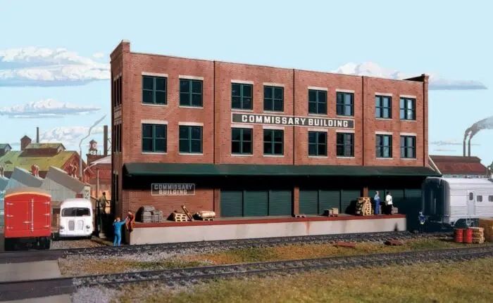 Walthers Cornerstone "HO" Scale Kit, Commissary/Freight Transfer ...