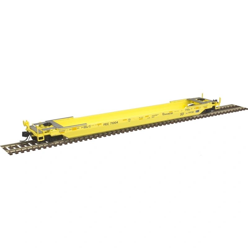 Atlas N Scale Freight,53' Rebuilt Well Car (FEC)#71093. 50 005 317