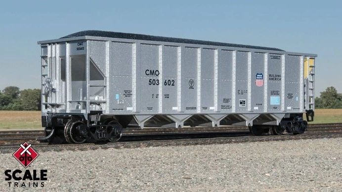 Fox Valley(ScaleTrains) "N" Scale Freight Cars, Trinity RD-4 Coal ...