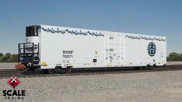 ScaleTrains Rivet Counter "N" Scale Freight Cars, Trinity 82' 7883 Cu ...