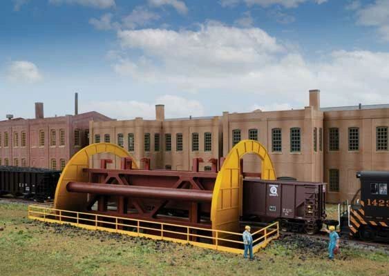 Walthers Cornerstone "HO" Scale Kit, Power Plant Rotary Dumper. 933-4170