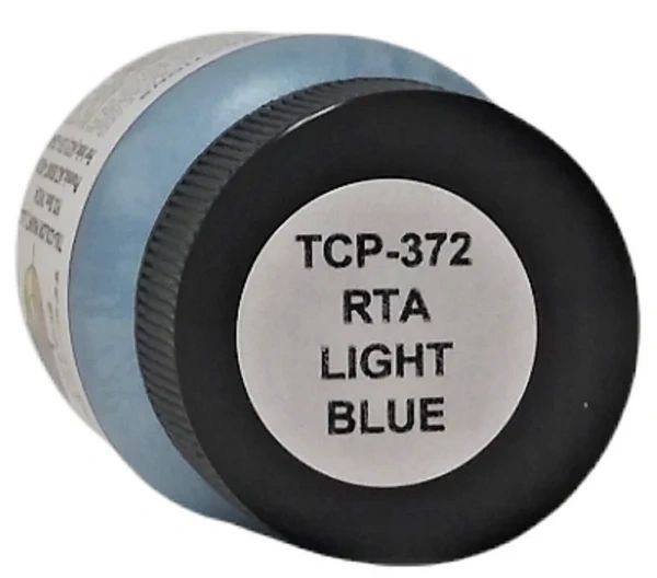 Tru-Color Paint 1 fluid oz Bottle, RTA-Light Blue. TCP-372