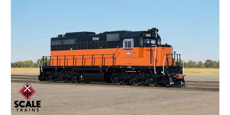 Scaletrains "HO" Scale Museum Quality, EMD SDL39, Milwaukee Road (DCC ...