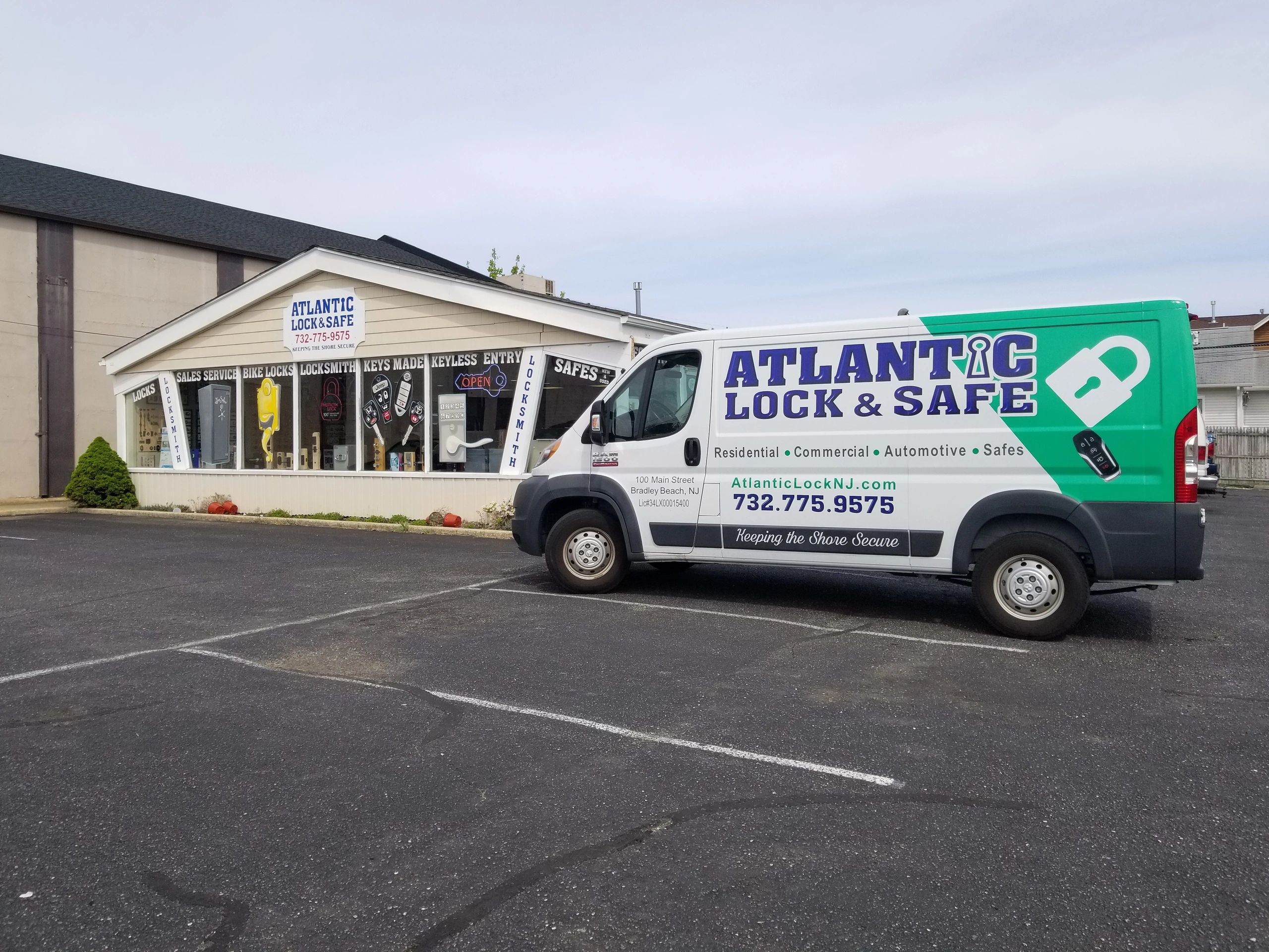 Atlantic Lock and Safe - Keys and Locksmith, Locksmith, Safes