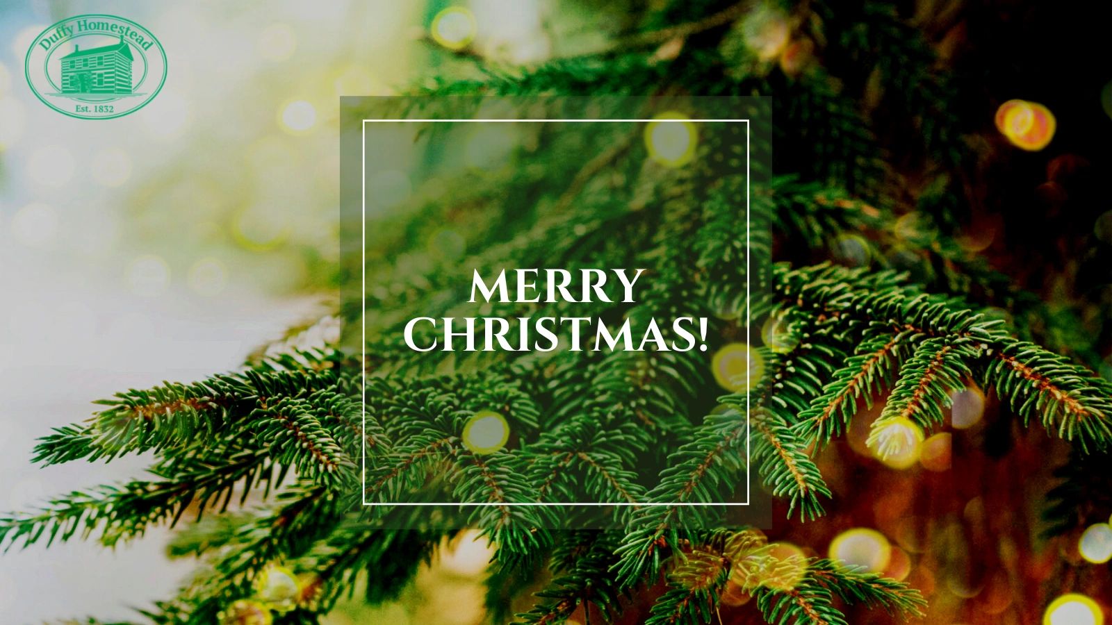 A Duffy Homestead Christmas Eve Wednesday December 24, 1851