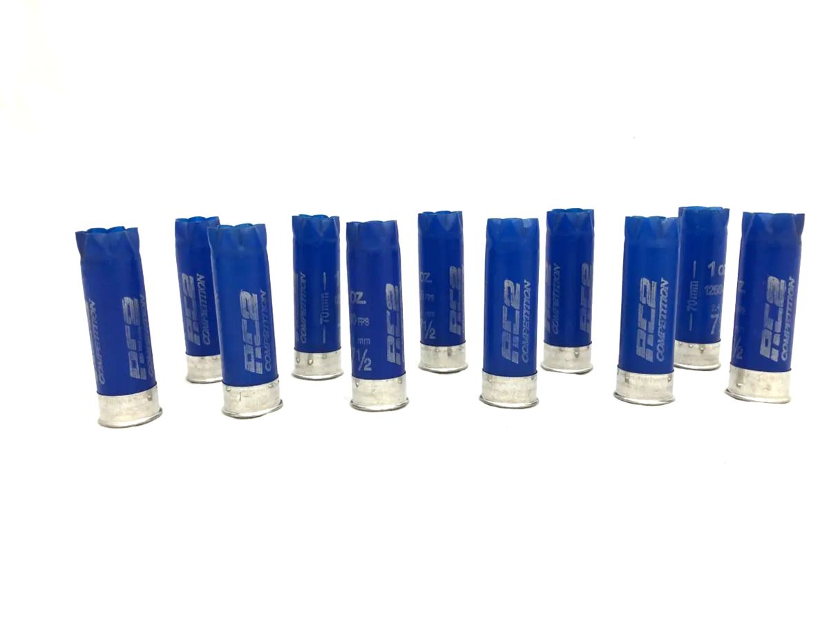 RC2 Blue with Silver base Shotgun shells