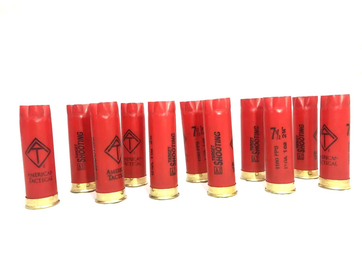 American Tactical Red Shotgun Shells