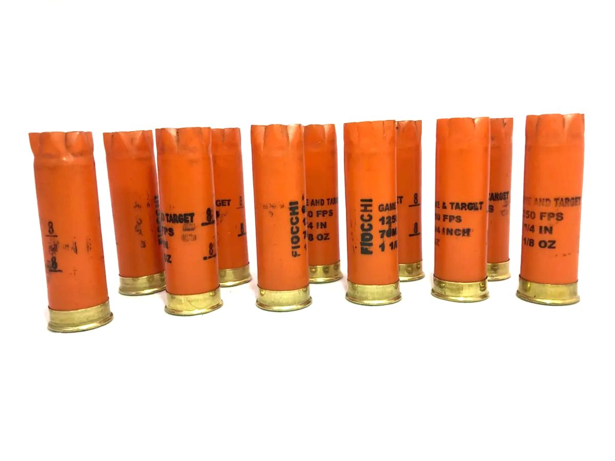 Fiocchi Orange Shotgun Shells