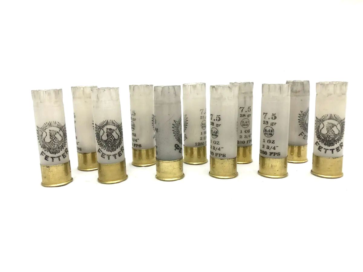 Fetter Clear High Brass Shotgun Shells