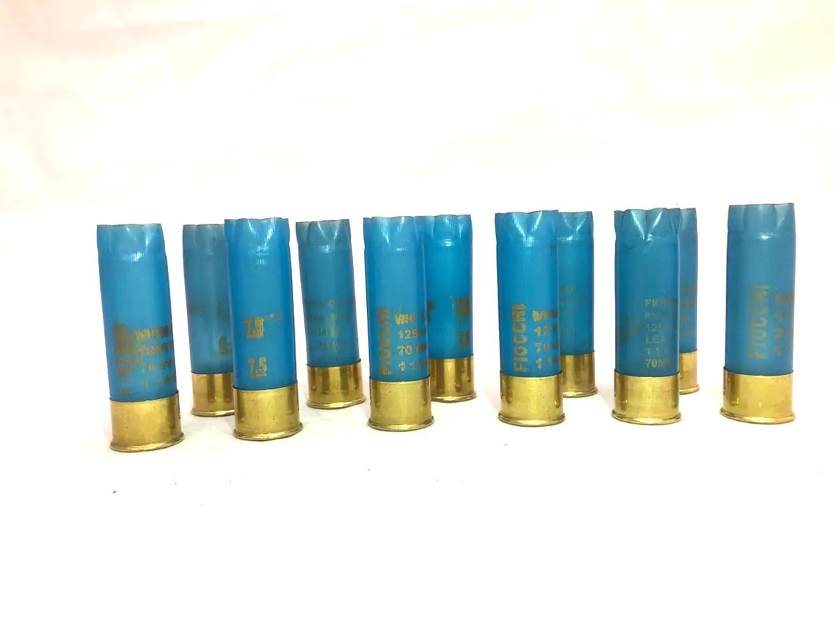 Fiocchi Light Blue High Brass Shotgun Shells