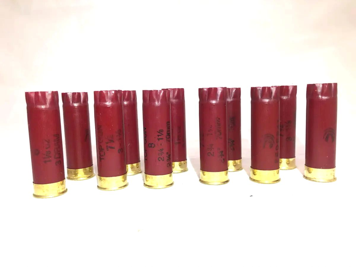 Federal Red with gold base Shotgun Shells