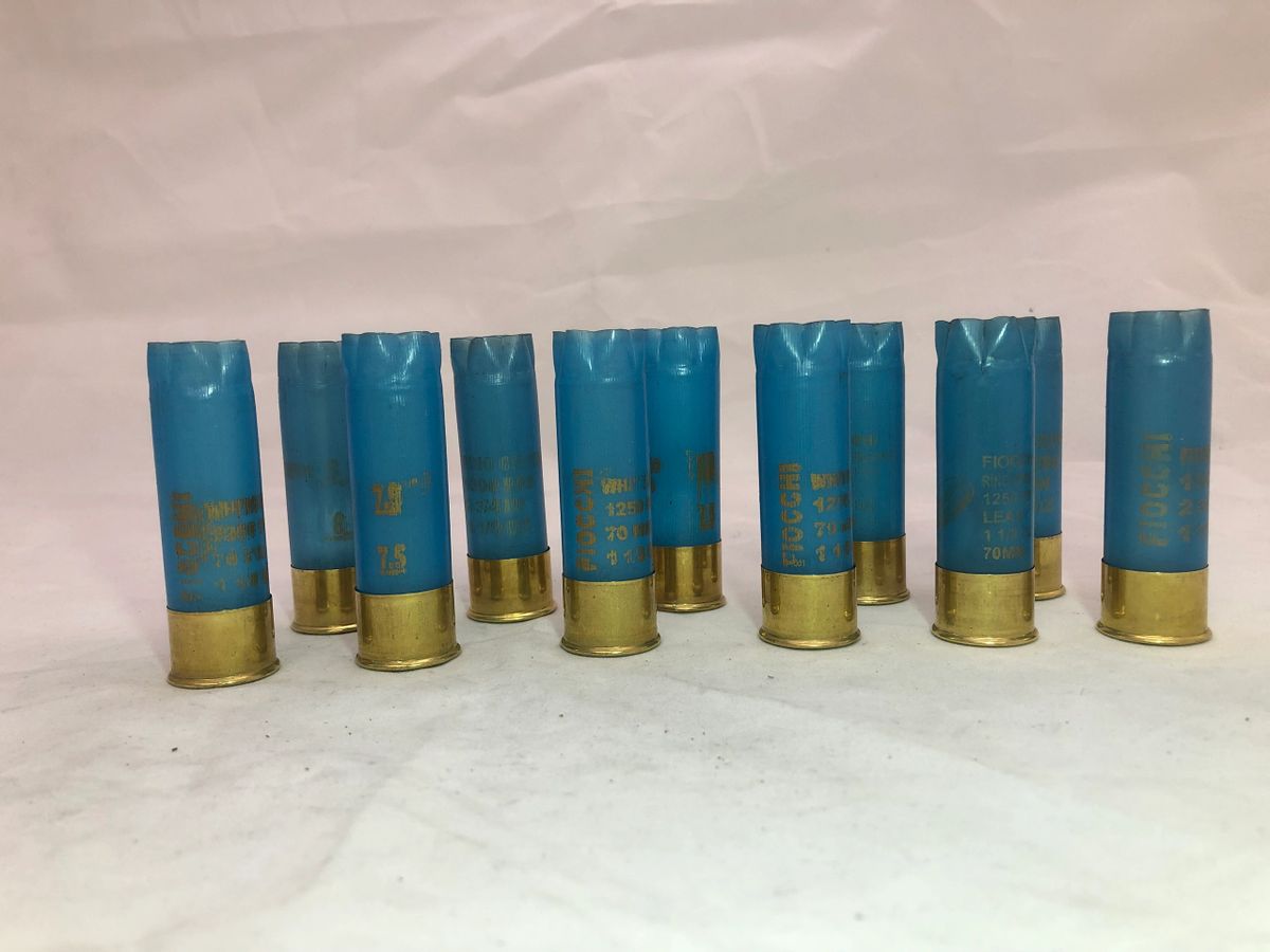 Fiocchi Light Blue High Brass Shotgun Shells