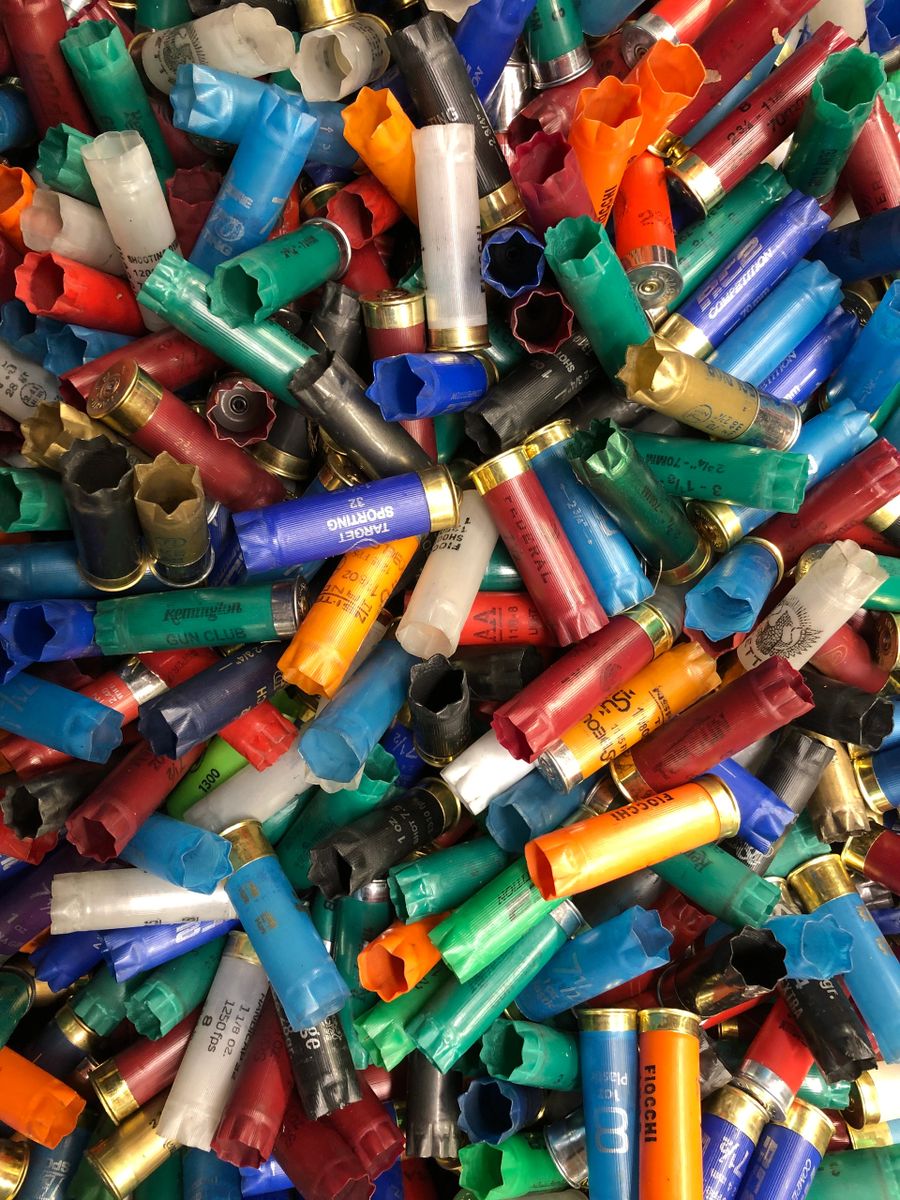 Mix of Colors and Brands Shotgun Shells