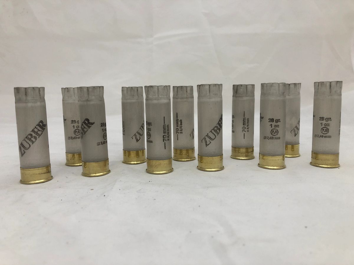 Zuber Clear Shotgun Shells