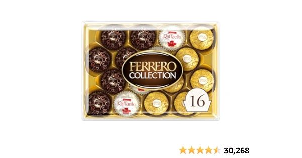 Ferrero Collection, 16 Count, Premium Gourmet