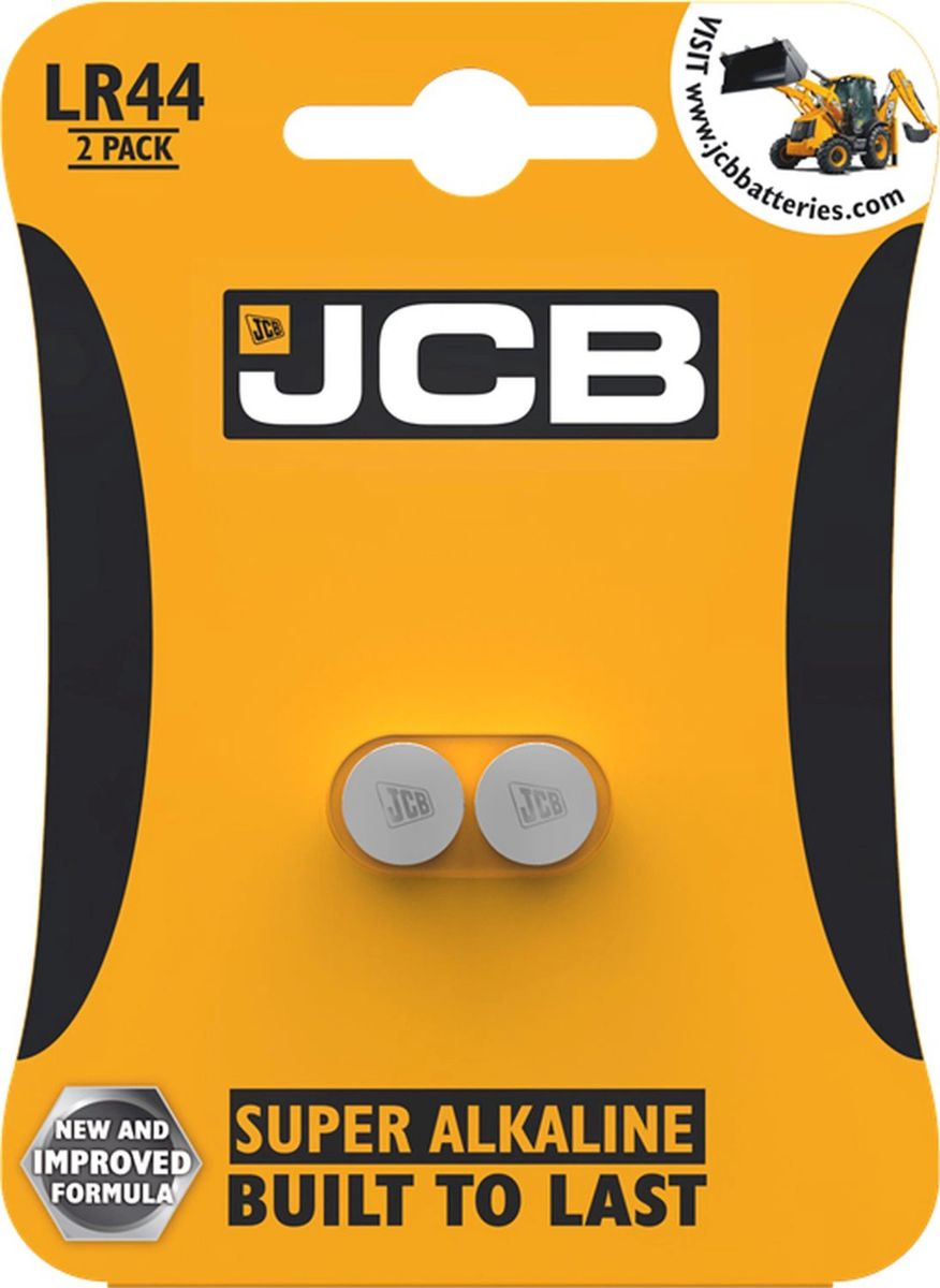 JCB LR44 Lithium Battery 2 pack