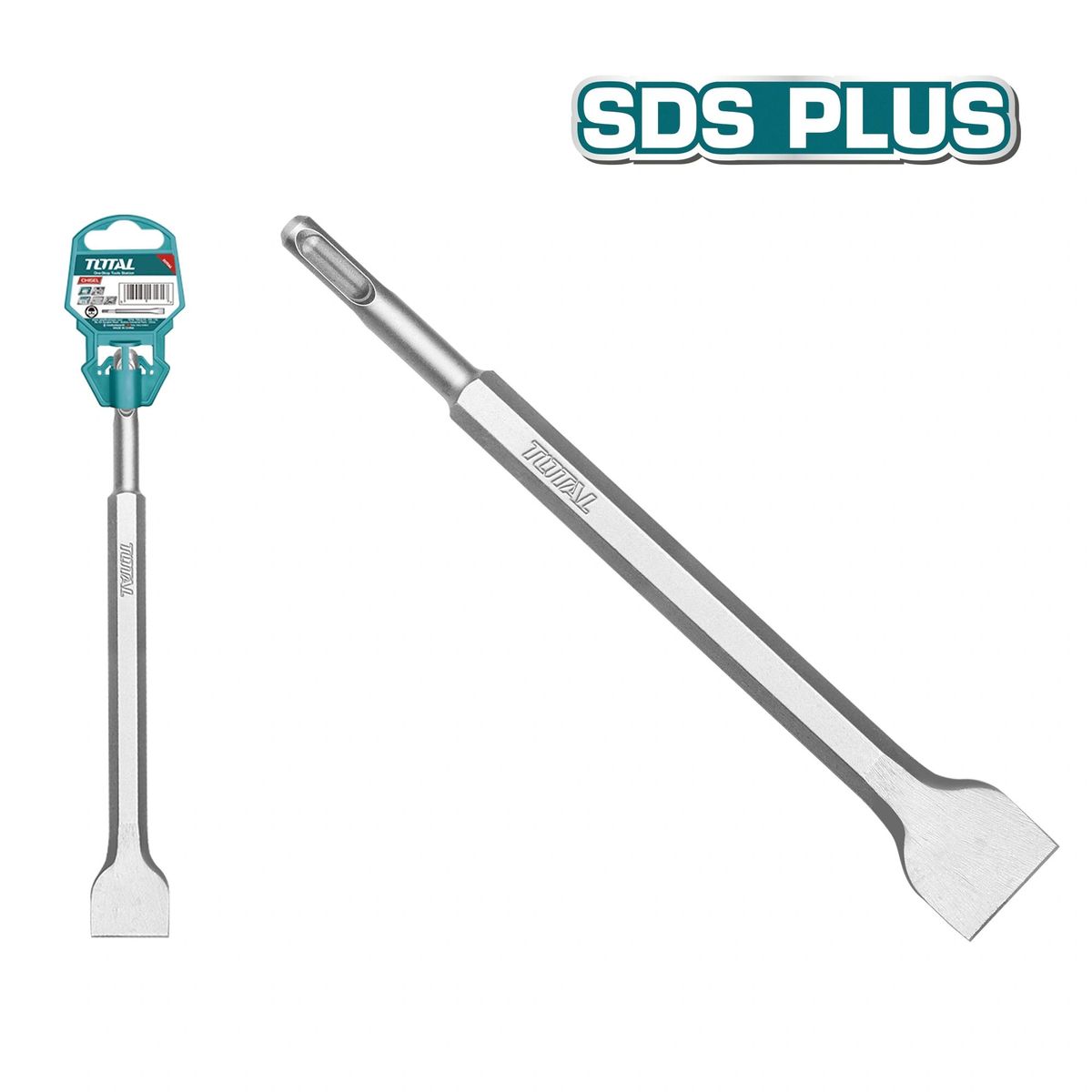 TOTAL SDS Plus Chisel 14 x 250 x 40mm
