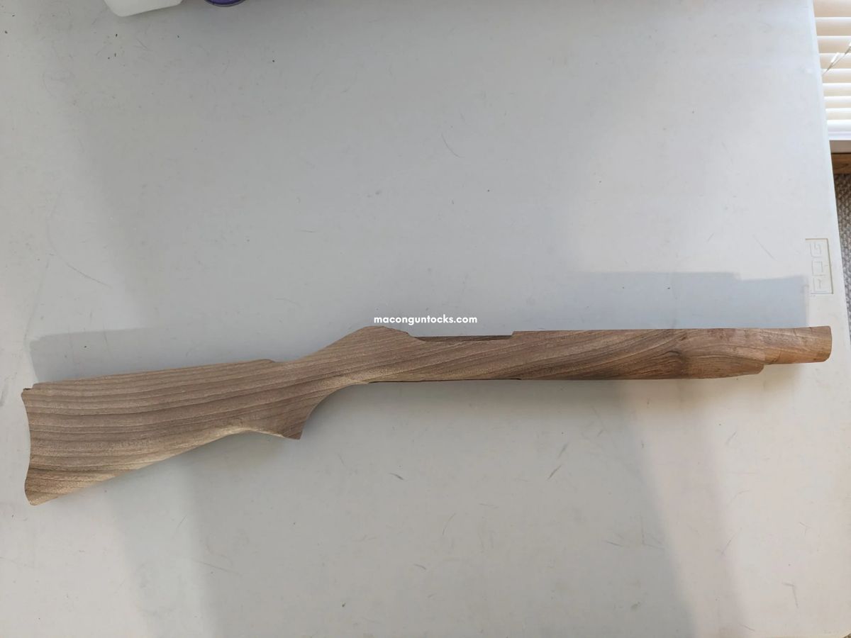 Ruger 44 Mag Tube Fed Carbine Example Walnut Rifle Stock