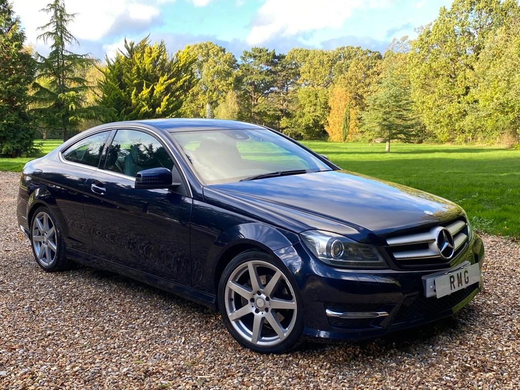 SOLD - 2012 (12) Mercedes C180 AMG Sport Petrol Auto Coupe