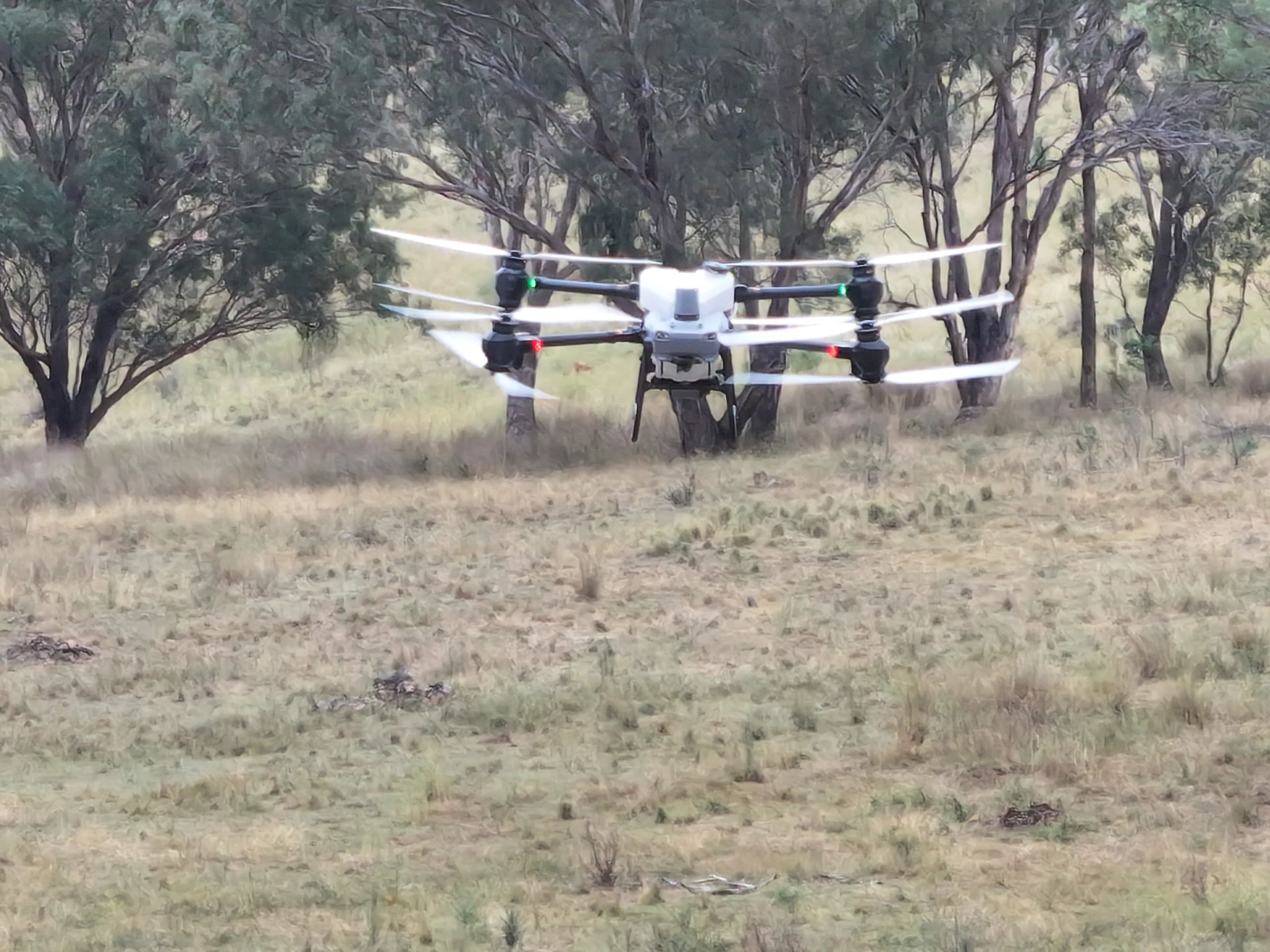 Efficient Chemical Spraying with Drones