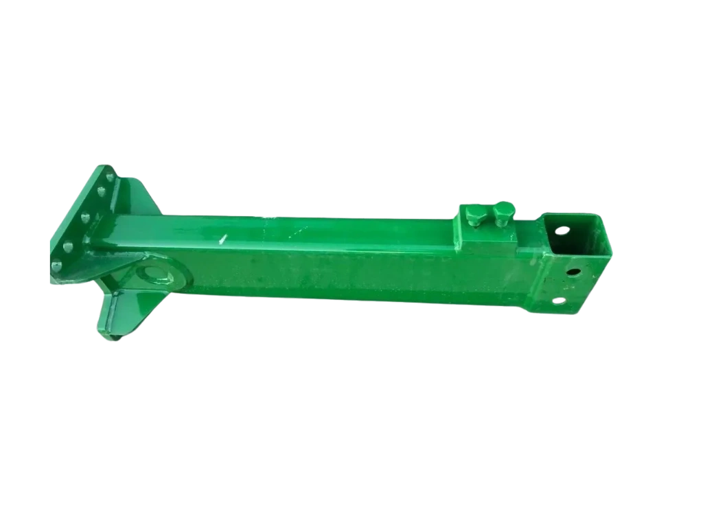 TC MACHINE BOLT-ON REAR LEG WITH PARKING STAND TUBE WELDMENT