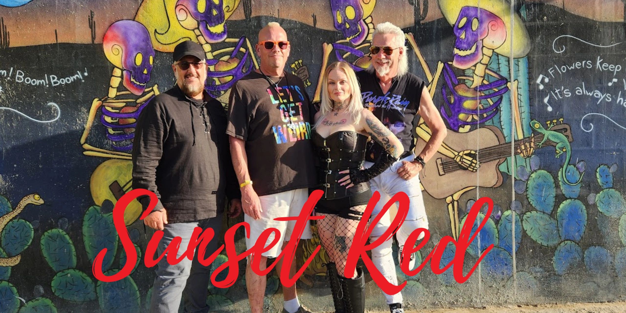 Live Music Band | Sunset Red